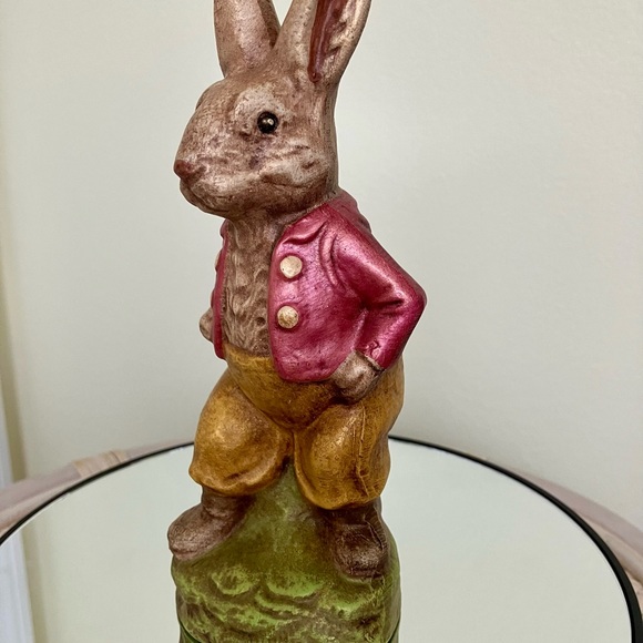 SC MADE IN USA POLYRESIN RABBITS | Holiday | Vintage Sc Made In Usa ...